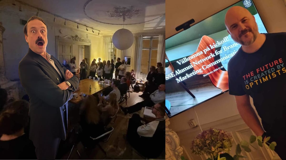 🎤 Talk on AI & fact-based optimism for Stockholm School of Economics ...